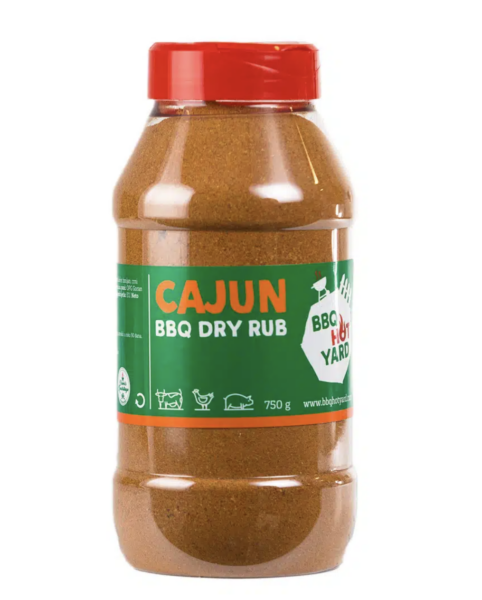 Cajun BBQ Dry Rub Mješavina Začina Za Roštilj 750g | BBQ Hot Yard