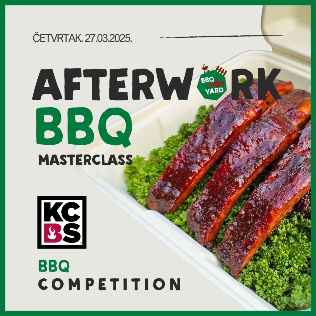 Afterwork BBQ Masterclass: KCBS BBQ Competition - 27.3.2025.